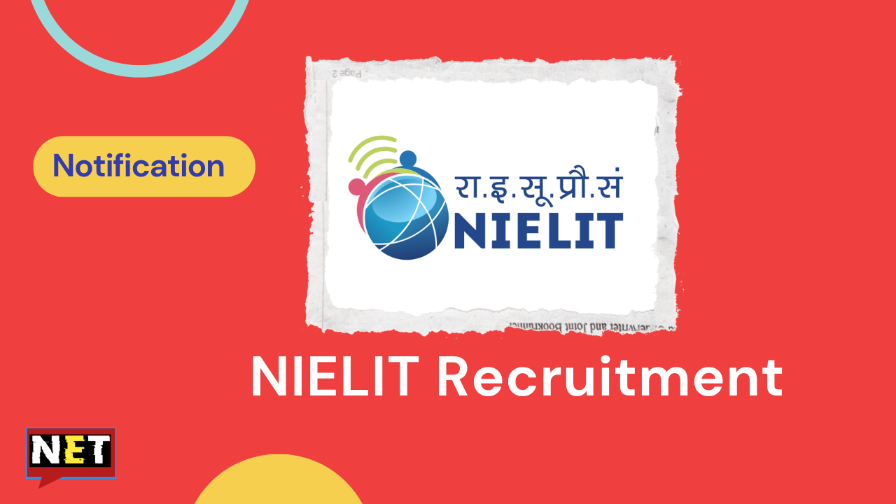 NIELIT Agartala Recruitment 2026 - Apply Faculty Computer Electronics ...